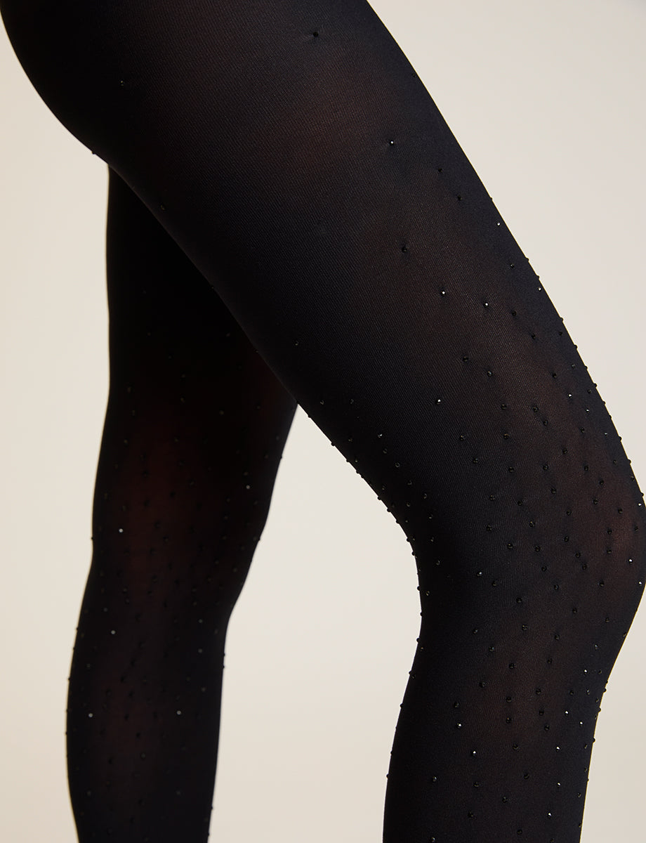 Black Diamond Ultimate Opaque Tights | Commando®