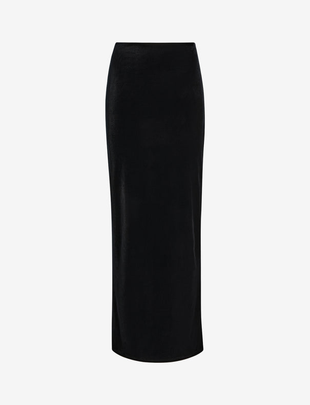 Velvet Maxi Column Skirt | Commando®