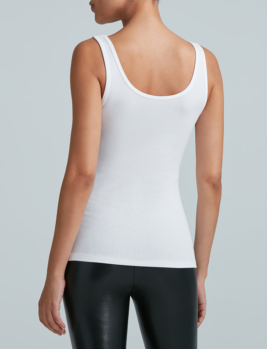 Luxury Rib Scoop Tank | Commando®
